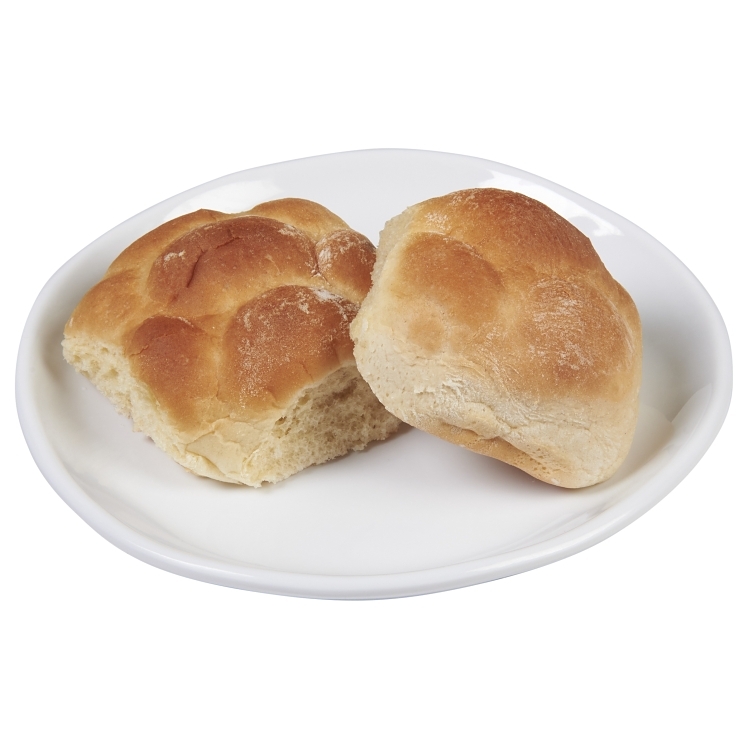Hilltop Hearth Frozen Baked Parker House Roll Unsliced Cluster Bread ...