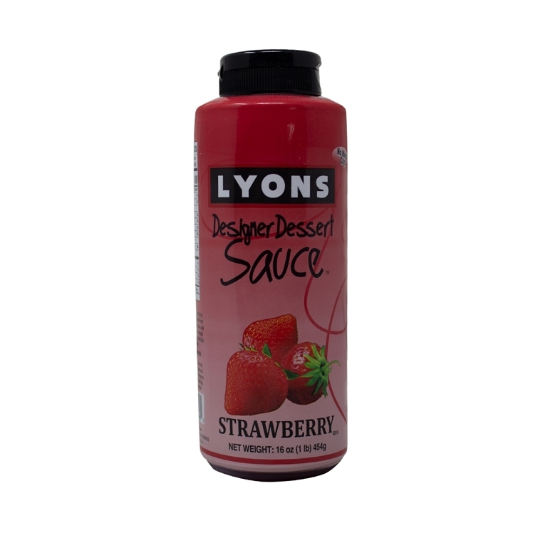 LYONS MAGNUS DESIGNER DESSERT SAUCE STRAWBERRY - US Foods CHEF'STORE