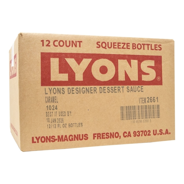 LYONS MAGNUS DESIGNER DESSERT SAUCE CARAMEL - US Foods CHEF'STORE