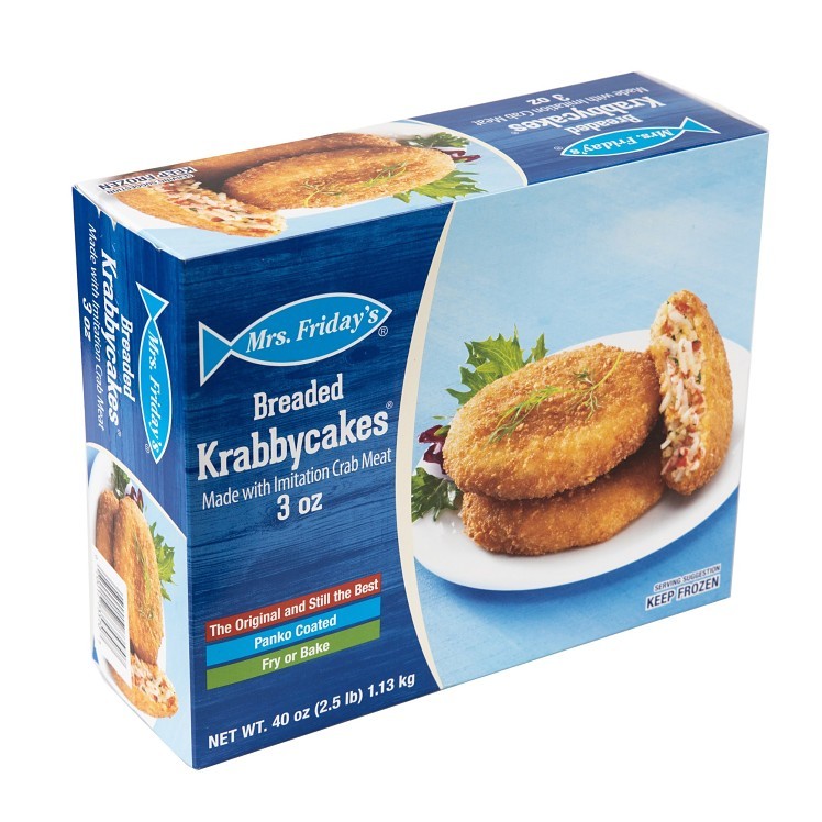 MRS FRIDAYS BREADED KRABBY CAKES - US Foods CHEF'STORE