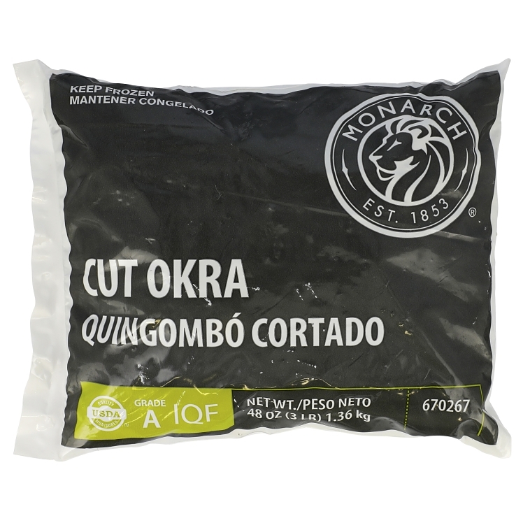 MONARCH CUT OKRA FROZEN - US Foods CHEF'STORE