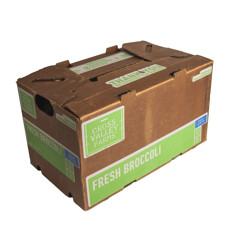 CROSS VALLEY FARMS BROCCOLI CROWN ICELESS BOX FRESH - US Foods CHEF'STORE