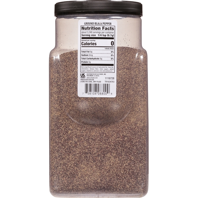 Monarch Ground Black Pepper - US Foods CHEF'STORE