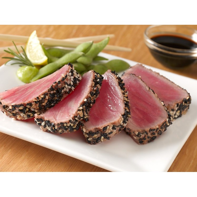 OYSTER BAY YELLOWFIN TUNA SAKU BLOCKS SASHIMI GRADE - US Foods CHEF'STORE