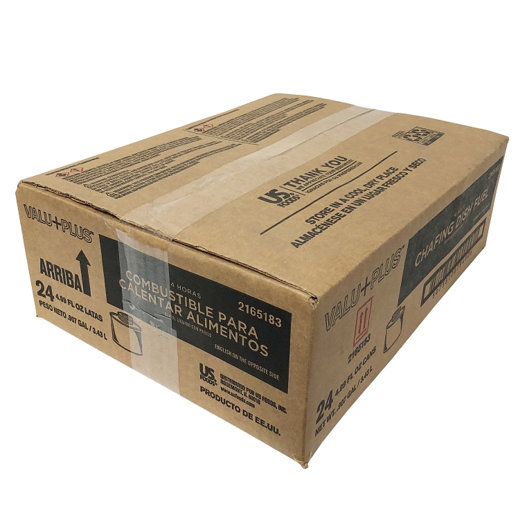 VALU PLUS CHAFING FUEL CAN 4 HOUR WICK - US Foods CHEF'STORE