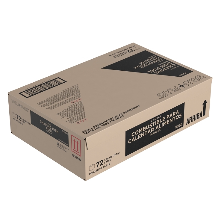 Valu Plus 2 Hour Methanol Gel Chafing Heat Fuel Can - US Foods CHEF'STORE