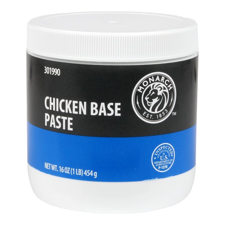 MONARCH CHICKEN PASTE MEAT SHELF STABLE SOUP BASE JAR - US Foods CHEF'STORE