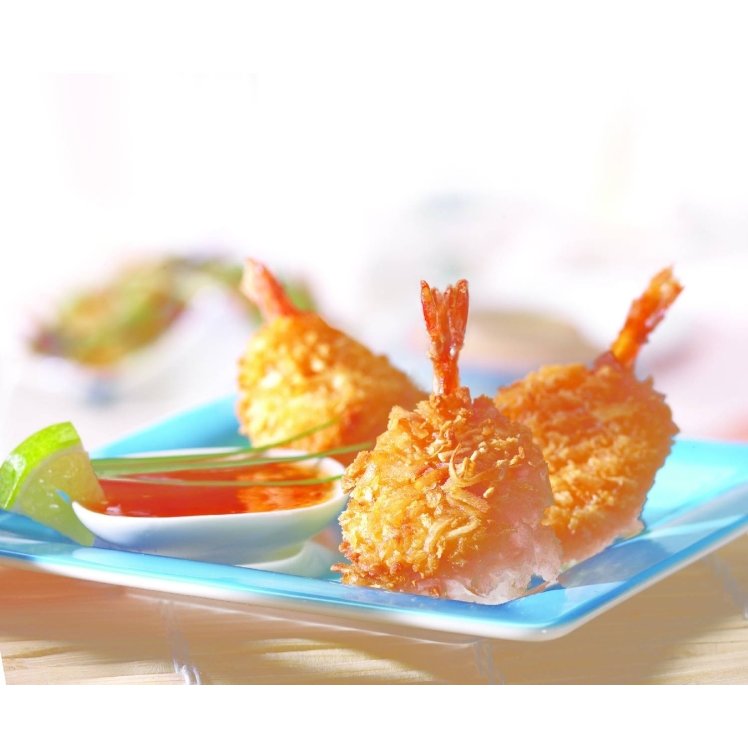 AQUA STAR BREADED SHRIMP TAIL OFF BASKET 41-50 - US Foods CHEF'STORE