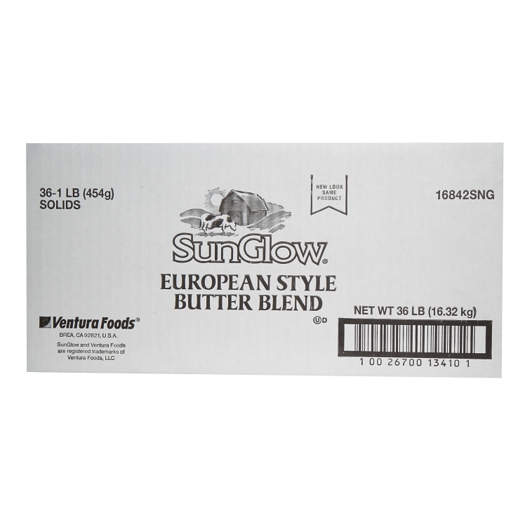 SUNGLOW EUROPEAN STYLE BUTTER BLEND PRINTS - US Foods CHEF'STORE