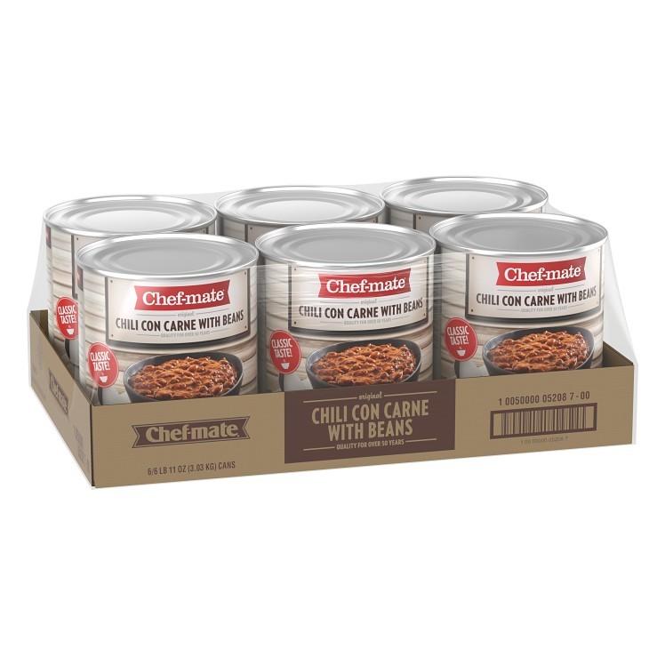 CHEF-MATE CHILI CON CARNE WITH BEANS - US Foods CHEF'STORE