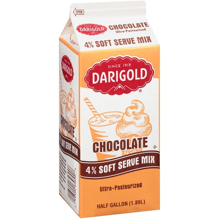 DARIGOLD CHOCOLATE SOFT SERVE MIX 4 - US Foods CHEF'STORE