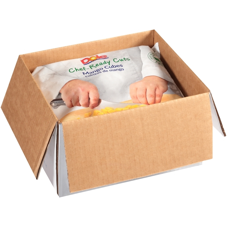DOLE PACKAGED MANGO CUBE 38 IQF FROZEN - US Foods CHEF'STORE