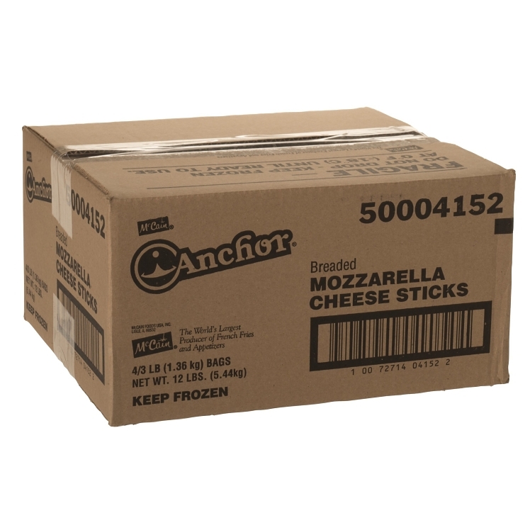 ANCHOR BREADED MOZZARELLA CHEESE STICKS - US Foods CHEF'STORE