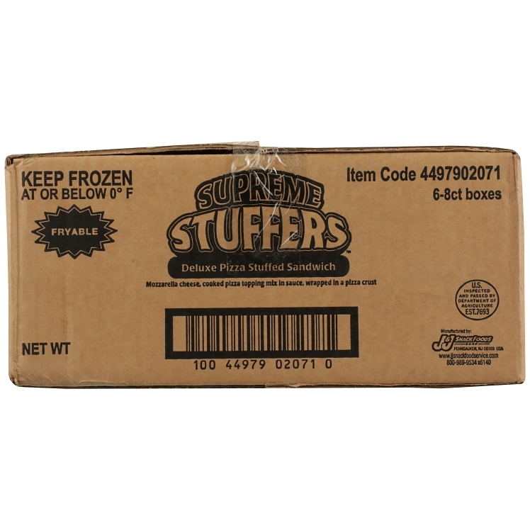 JJ HANDFULLS DELUXE PIZZA STUFFED SANDWICH - US Foods CHEF'STORE