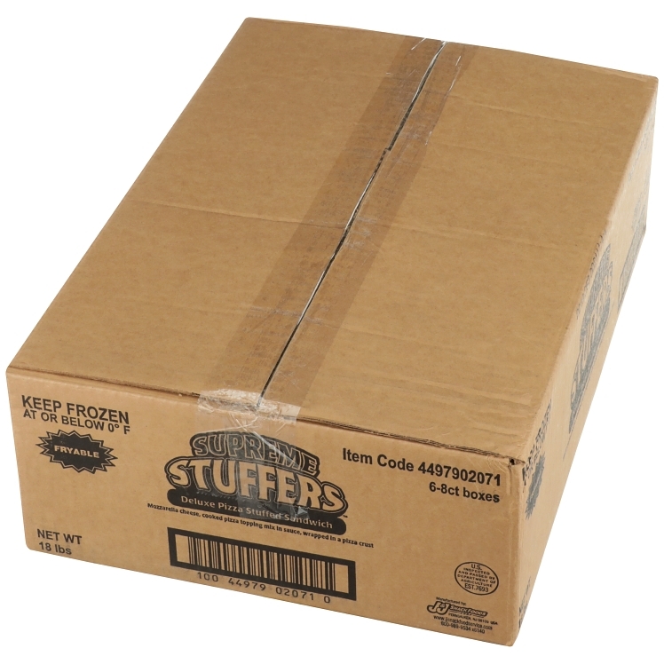 JJ HANDFULLS DELUXE PIZZA STUFFED SANDWICH - US Foods CHEF'STORE