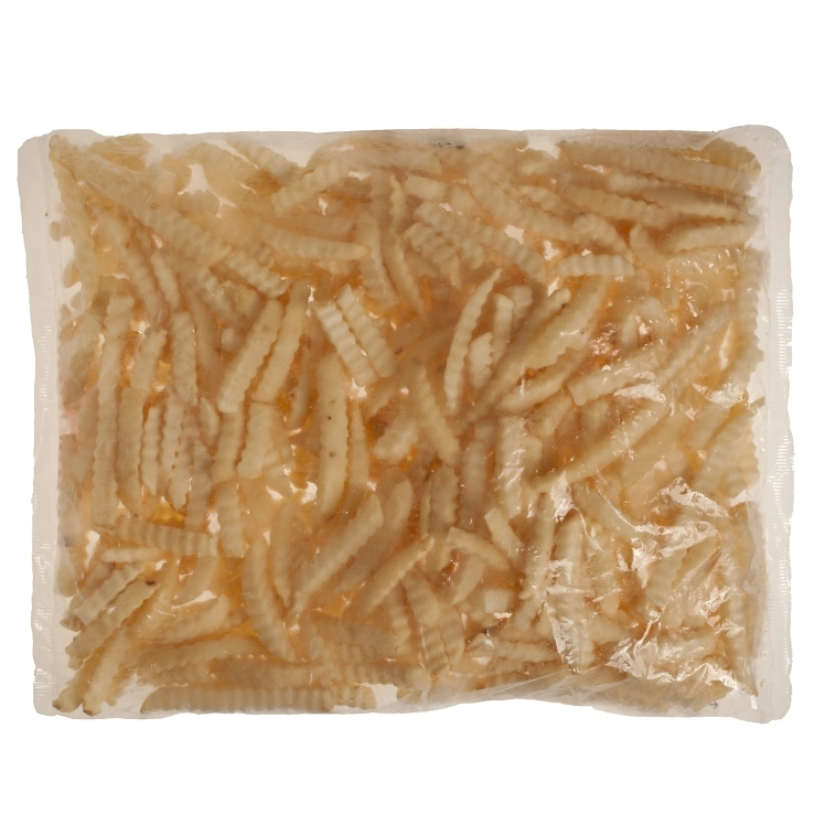GOLDEN FRY 12 CRINKLE CUT FRENCH FRIES FROZEN 65LB - US Foods CHEF'STORE