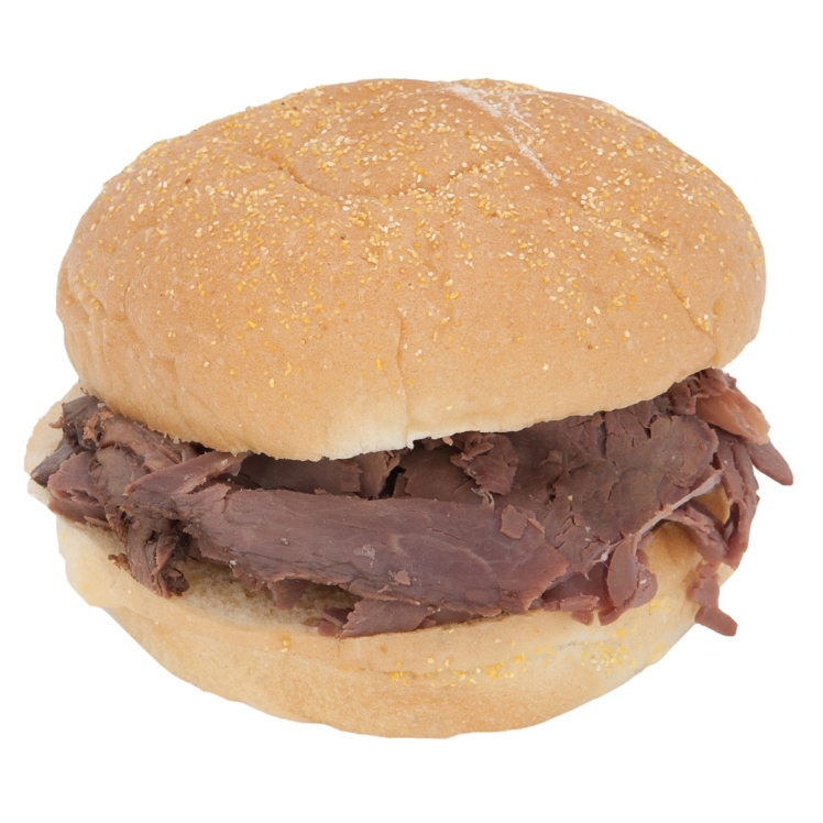 Hilltop Hearth Frozen 45 Kaiser Roll Cornmeal Dusted Sliced Trans Fat ...