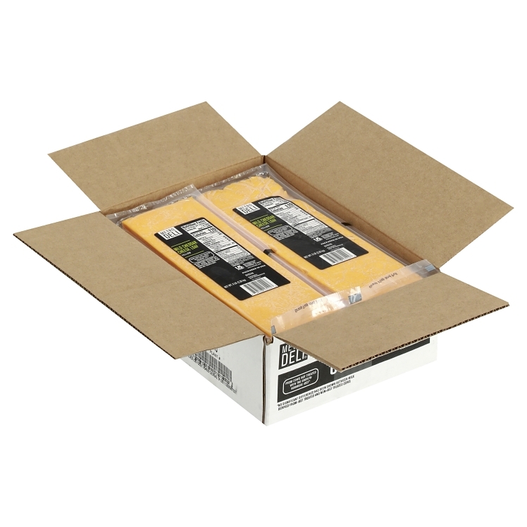 METRO DELI MEDIUM CHEDDAR CHEESE LOAF - US Foods CHEF'STORE