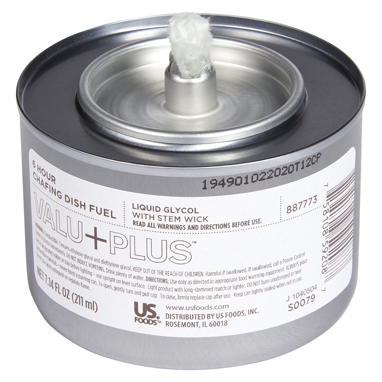VALU PLUS 6 HOUR CHAFING FUEL WICK - US Foods CHEF'STORE