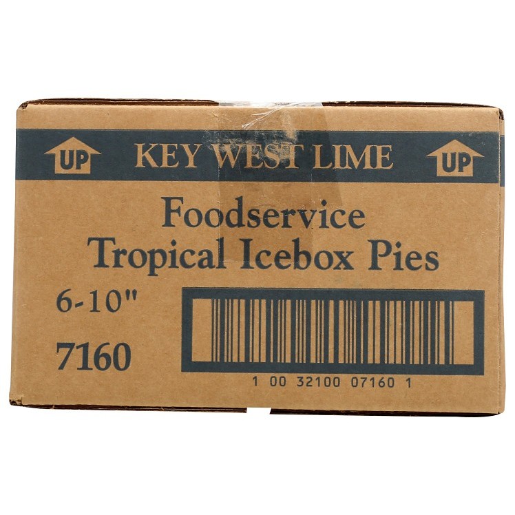 CHEF PIERRE KEY LIME ICE BOX PIE 10 INCHES UNSLICED THAW AND SERVE - US ...